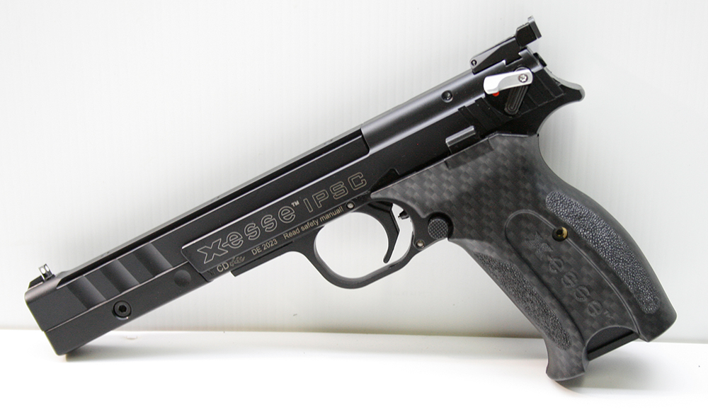 HÄMMERLI x-esse IPSC SF .22LR lfb KK Sportpistole Xesse Stahlgriffst. mit Sportvisierung ...